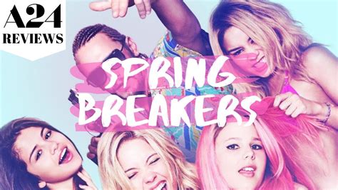 spring breakers // a24 reviews - YouTube