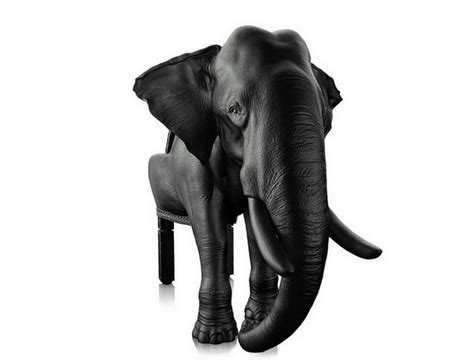 Стул из мира животных. Проект Elephant chair от Maximo Riera