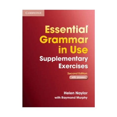 Essential Grammar in Use Supplementary Exercises Second edition ...