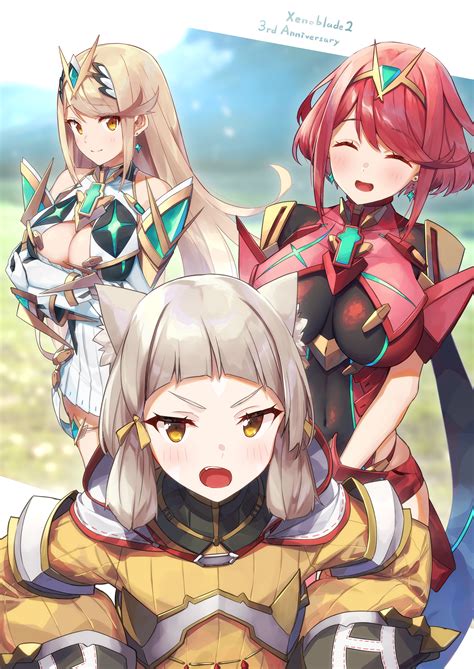 3rd anniversary | Xenoblade Chronicles 2 | Know Your Meme