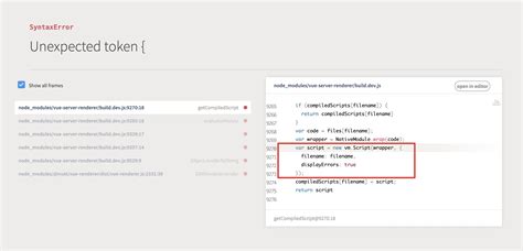 javascript - Nuxt: SyntaxError Unexpected token { - Stack Overflow