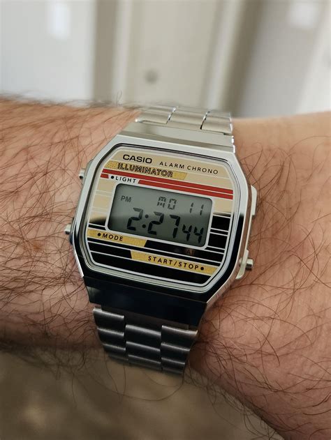 The new A168 colour variant looks very cool I think : r/casio