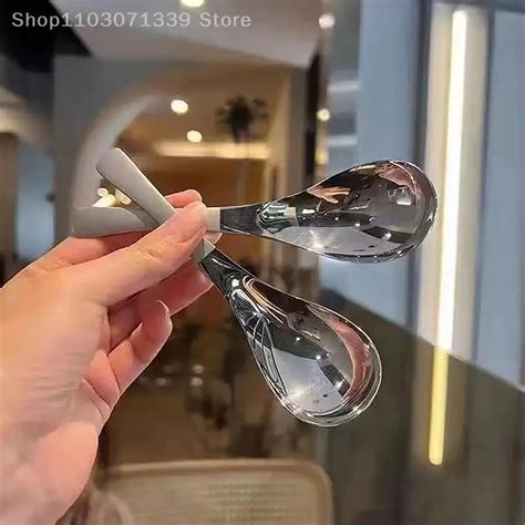 Лопатка Из Нержавеющей Стали С Длинной Ручкой, Утолщенная Ложка Для ...