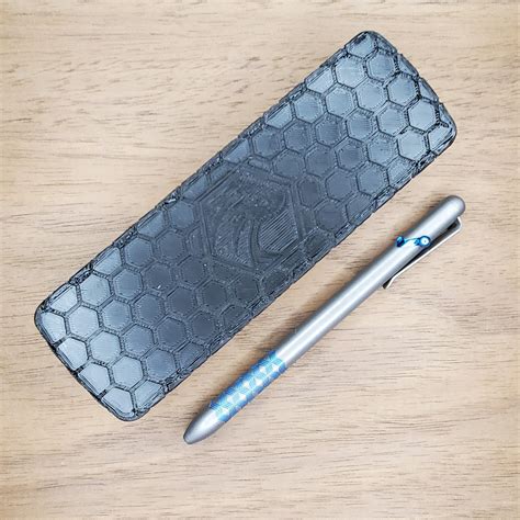 Titanium EDC Bolt Action Pen V3 Freedom Series #0007 – Honey Badger Arsenal