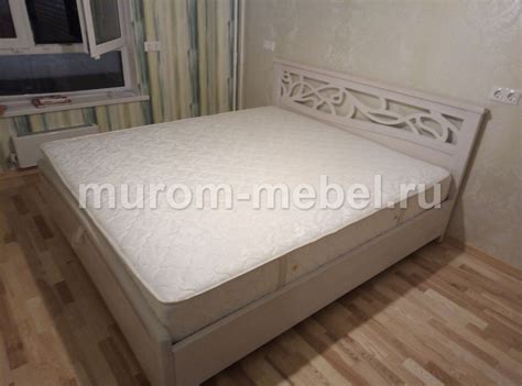 Кровать Лирос - купить Кровати - деревянная мебель из массива