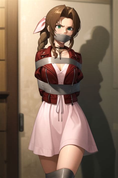 Aerith Gainsborough Tied Up and Gagged 1 by Thy0809 on DeviantArt