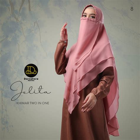 JELITA Khimar 2in1 by Daradiora (VIDEO)