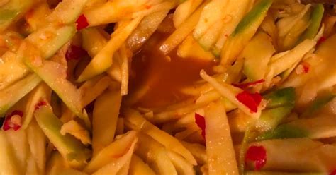 15 resep rujak mangga ebi enak dan sederhana ala rumahan - Cookpad