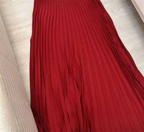 Юбка плиссе красная H&M | Festima.Ru - Мониторинг объявлений