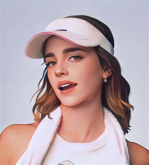 Emma Watson - Sporty by Celebcartoonizer on DeviantArt