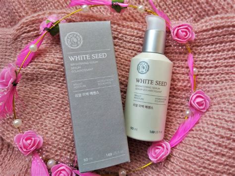 The Face Shop White Seed Brightening Serum Review - Glow With Nishi