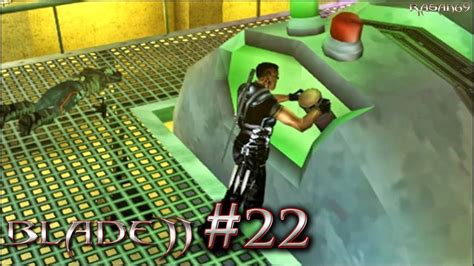 Blade II (PS2) walkthrough part 22 (THE ENERGY STORES 2/2) - YouTube