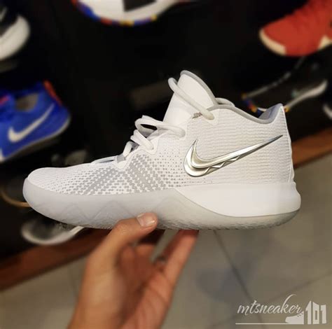 The Nike Kyrie Flytrap Surfaces in New White/Grey Colorway - WearTesters
