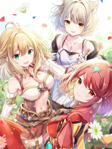 Xenoblade Heroines Art by @ui_frara : r/Xenoblade_Chronicles