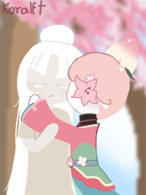 Mystic Flour x Peach Blossom / crk by KoralftDraws on DeviantArt