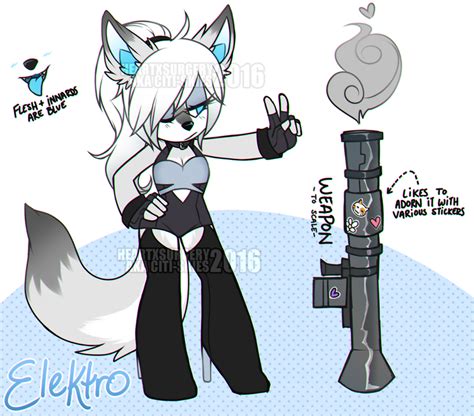 Elektro the fox || 2016 Ref by heartXsurgery on DeviantArt