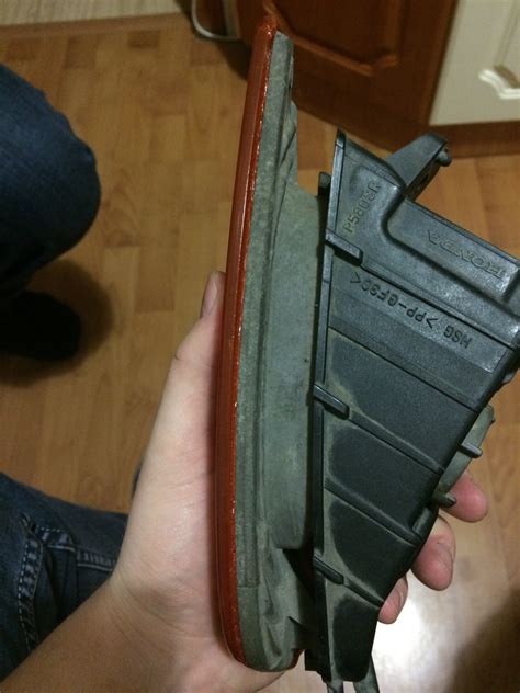 Оранжевые туманки и полоса на лоб. — Honda Civic 4D (8G), 1,8 л, 2008 ...