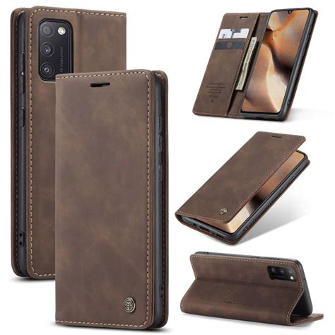 Caseme Кожаный чехол для Samsung Galaxy A41 с визитницей из экокожи ...