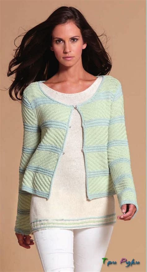 Жакет с длинный топ — посмотрите, какой органичный ансамбль | Knitwear ...