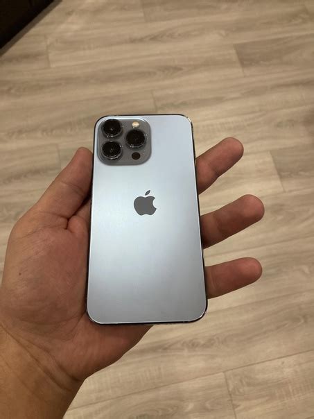 Продам iPhone 13 Pro 128gb ростест в голубом цвете. Спереди и сзади в ...
