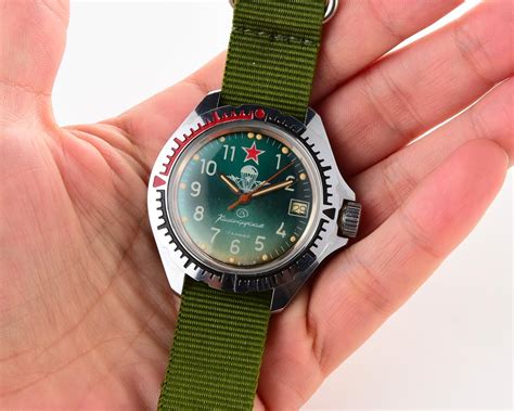 TIME CAPSULE: Vostok Komandirskie Paratroopers mechanical watch for ...