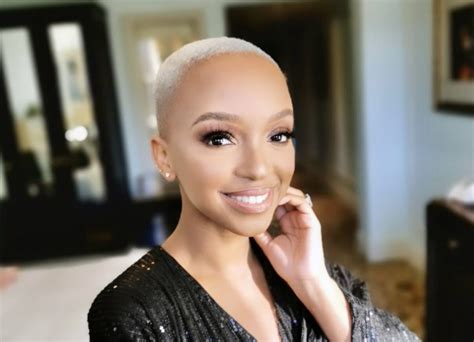 Nandi Madida Shows Off Her Beautiful Bold Bald Look - Youth Village