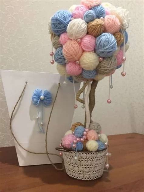 Букет из пряжи: 2 тыс изображений найдено в Яндекс.Картинках | Yarn ...
