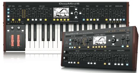 Behringer Announces New DeepMind 6 and DeepMind 12D