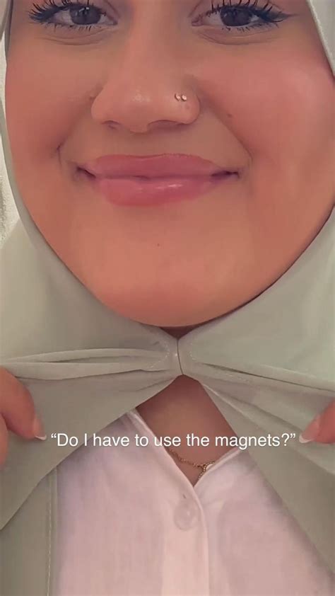 Instant Chiffon Hijab with Built-in Magnets — Nyva® [Video] | Hijab ...