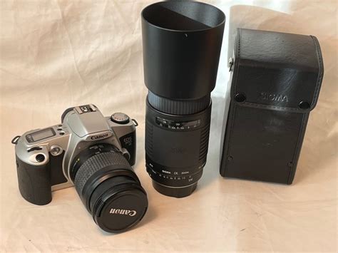 Canon Eos 500 spiegelreflex camera + 2 lenzen - Catawiki