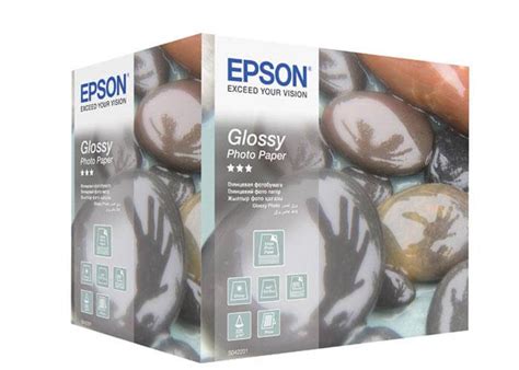 Глянцевая фотобумага Epson Glossy Photo Paper 10x15cm, 225g, 500 листов ...