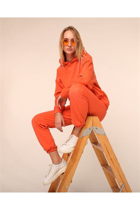 LACASE Kadın Unisex Kapüşonlu 3 Iplik Oversize Eşofman Takımı Fiyatı ...
