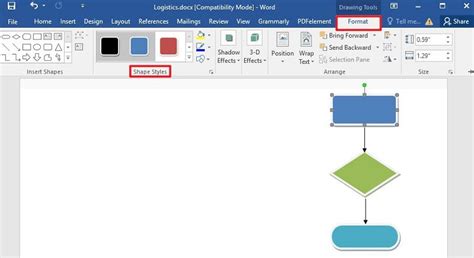 2 Methods to Make a Flowchart in Word
