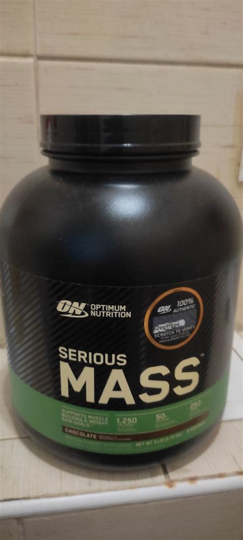 Гейнер OPTIMUM NUTRITION Serious Mass 6lb - Chocolate — купить в ...