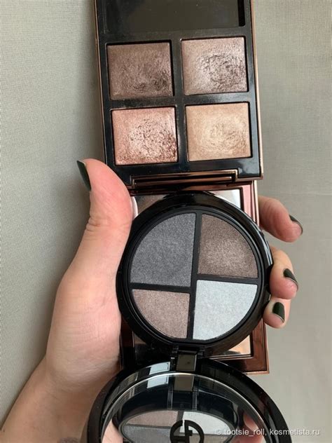 Атласные и сверкающие тени Giorgio Armani Eyes To Kill Quattro 4 creamy ...