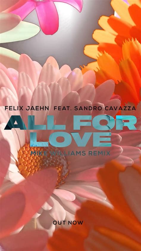 Felix Jaehn | Posts | 'All For Love' feat. Sandro Cavazza