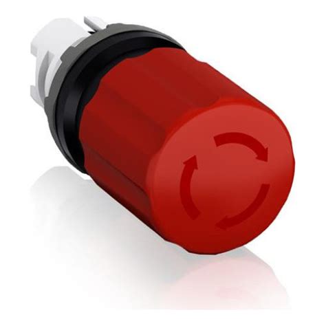 1SFA611520R1001 – Кнопка MPET3-10R ГРИБОК красная (только корпус) отп ...