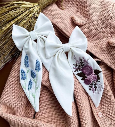 Пин от пользователя Adriana на доске Cute Bows в 2022 г | Тканевые ...