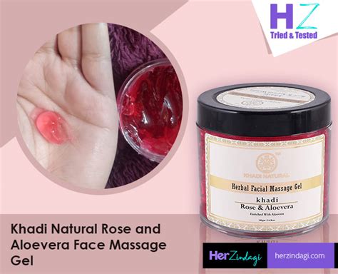 HZ Tried & Tested: Khadi Natural Ayurvedic Rose & Aloevera Herbal Face ...