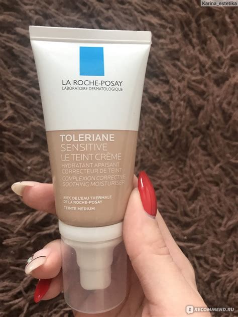 Тонирующий увлажняющий крем для чувствительной кожи La Roche Posay ...