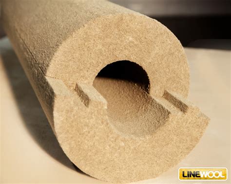 Теплоизоляционные цилиндры для труб без защитного покрытия LINEWOOL