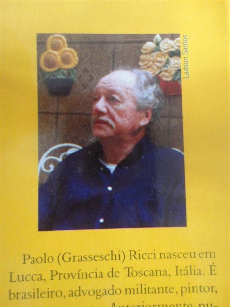 Memória da Literatura do Pará: PAOLO RICCI
