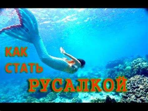 Как стать русалкой. Самый правильный способ русалки - YouTube
