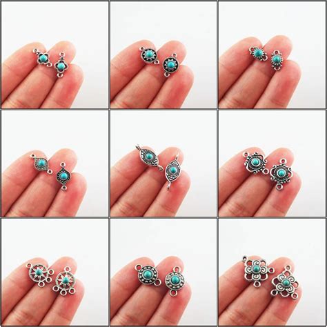 Овальный круглый шарик из бирюзы | AliExpress