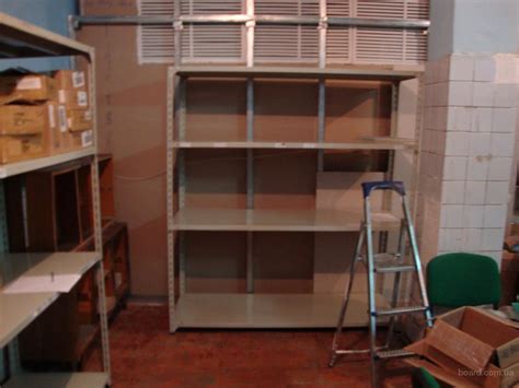 Продам Б/У cкладские полочные разборные стеллажи (до 150 кг. на полку ...
