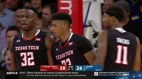 Texas Tech Men's Basketball vs. Duke: Highlights | 2018 - YouTube
