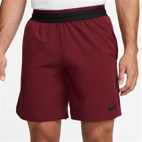 Nike Pro Løbeshorts Dri-FIT Flex - Rød/Sort | www.unisport.dk