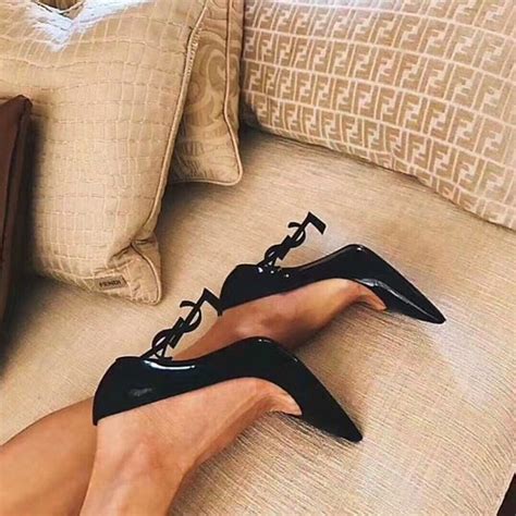👠 Туфли YSL Натуральная лаковая кожа Каблук 10 см 💖 … | Flickr