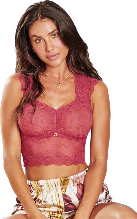 Lace Bralette - Crop Top - Bra - Lingerie – BEST WEAR - See Through ...