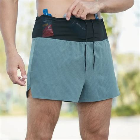 Мужские спортивные шорты из полиэстера | AliExpress